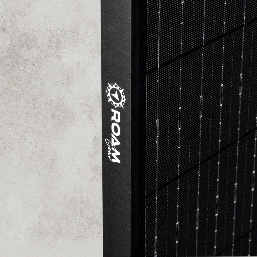 230W 12V Slimline Black Glass Solar Panel (20mm Frame) – Bushwakka ...