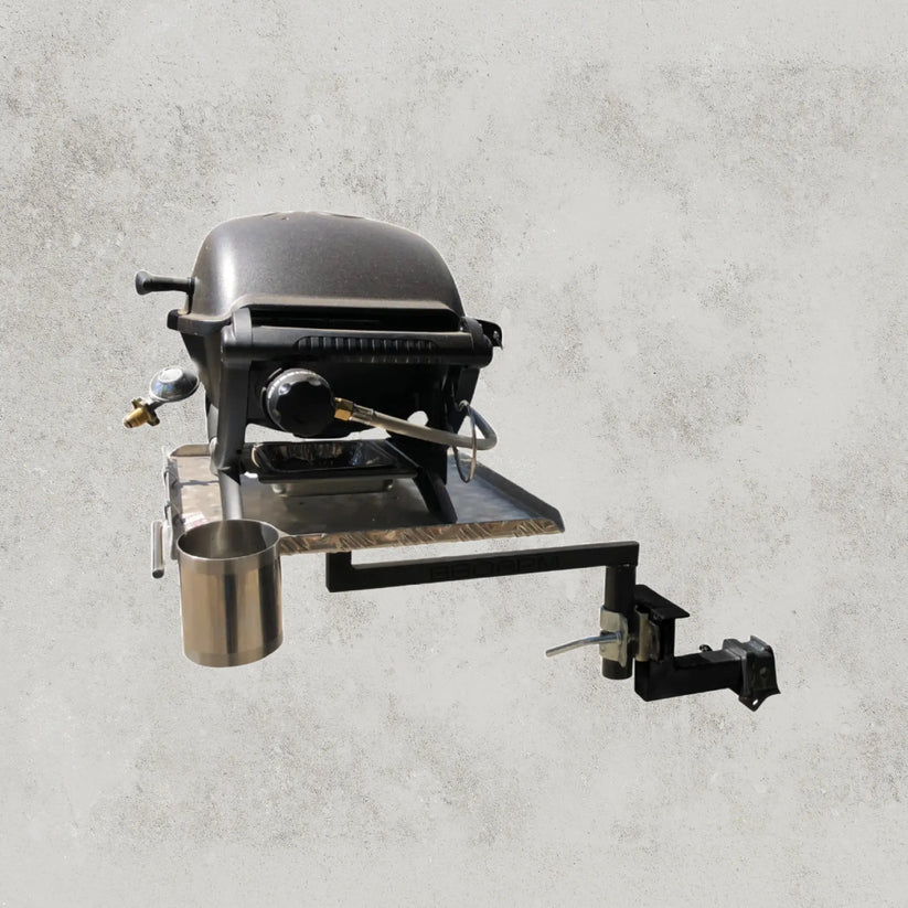 BBQ Arm kit for vehicle tow-hitch – Bushwakka Adventure Gear