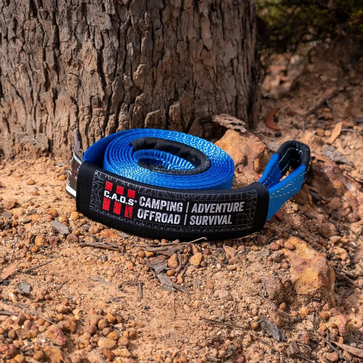 CAOS 10T Tree Saver / Winch Extension / Equalizer Strap 75mm x 5m ...