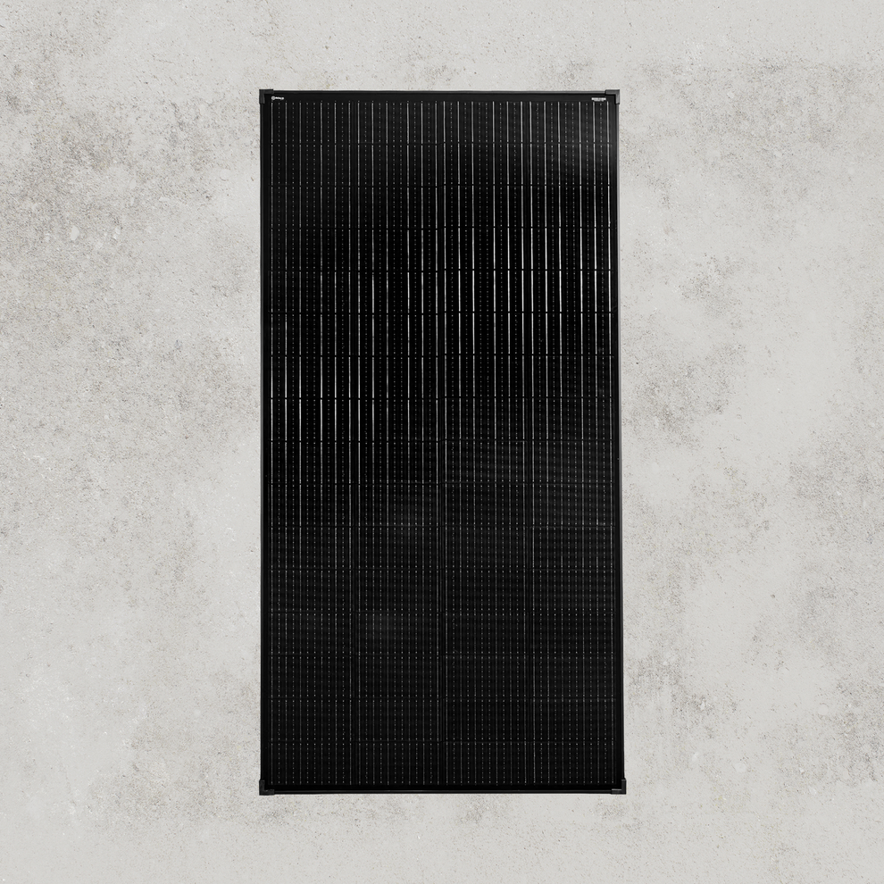 300W 12V Black Glass Solar Panel (30mm Frame) – Bushwakka Adventure Gear