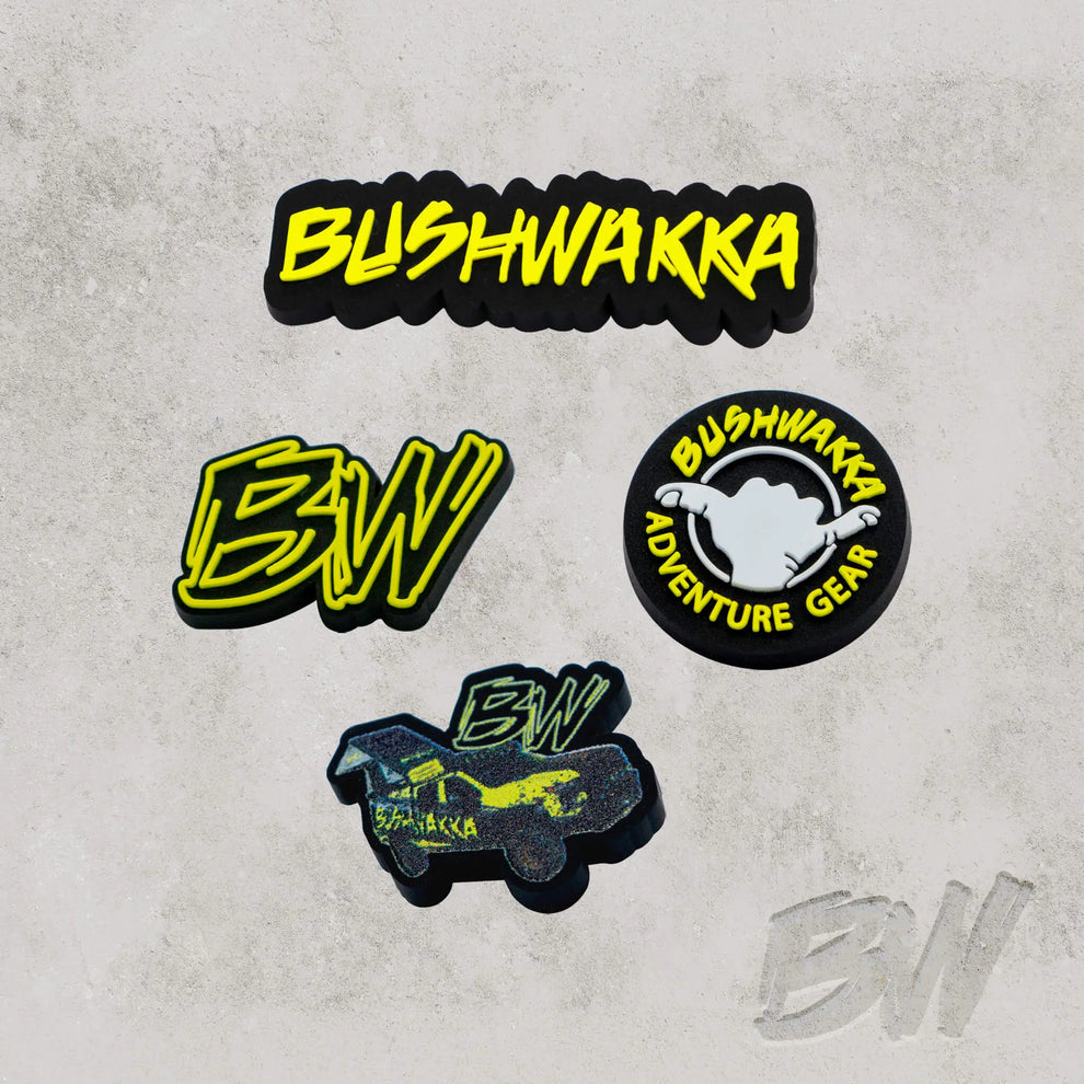 Croc Jibbitz 4-Pack for $15 – Bushwakka Adventure Gear