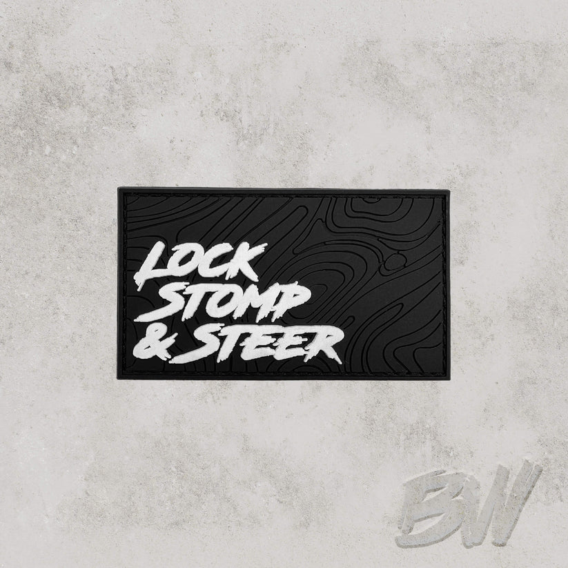 Lock Stomp & Steer - Patch – Bushwakka Adventure Gear