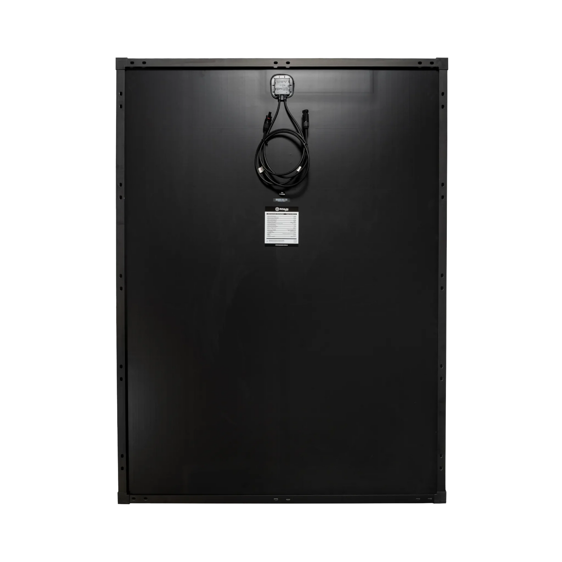 230W 12V Slimline Black Glass Solar Panel (20mm Frame) – Bushwakka ...